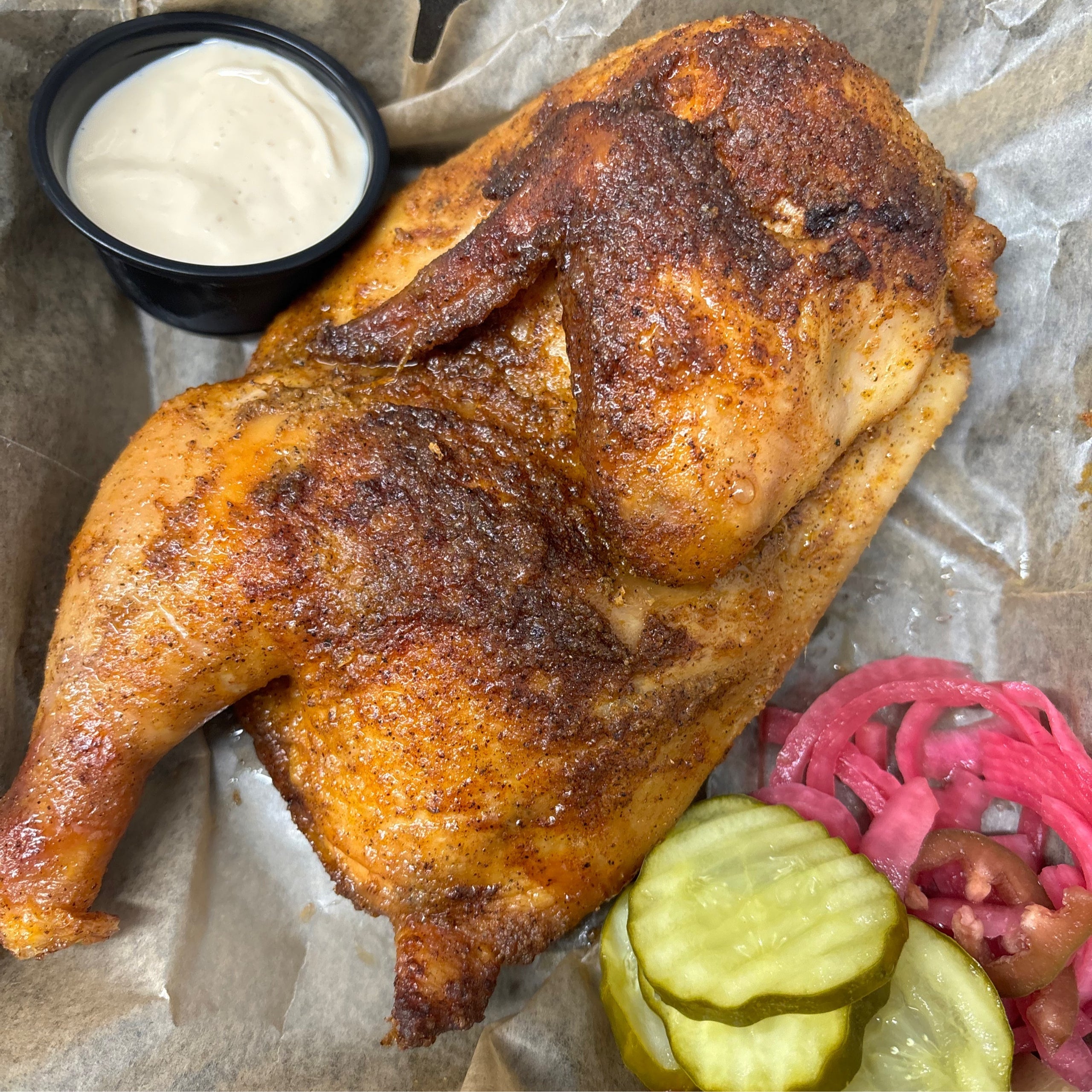 1/2 Smoked Chicken | Firehouse Barbecue Fundraisers